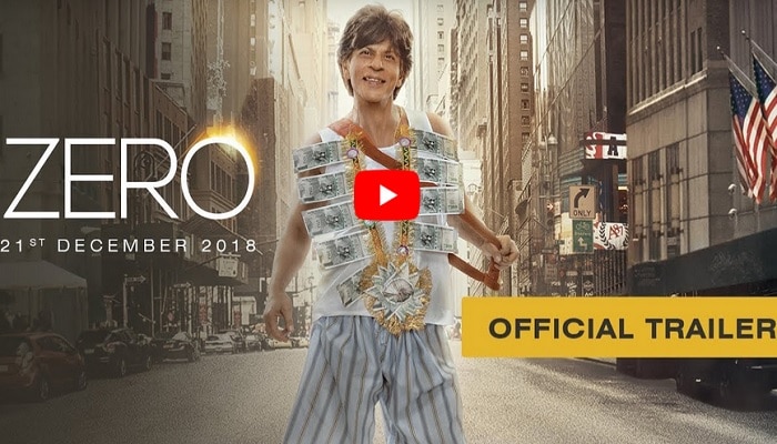 Zero Trailer | జీరో ట్రైలర్ విడుదల చేసిన షారుఖ్ ఖాన్