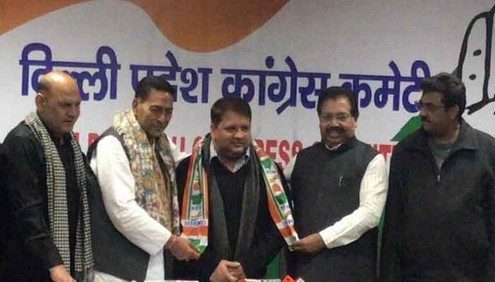 AAP MLA Adarsh Shastri joins Congress party: కాంగ్రెస్ పార్టీలో చేరిన ...