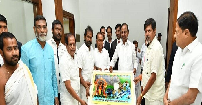 KCR invited for manyam konda Brahmotsava in first week : తెలంగాణ ...