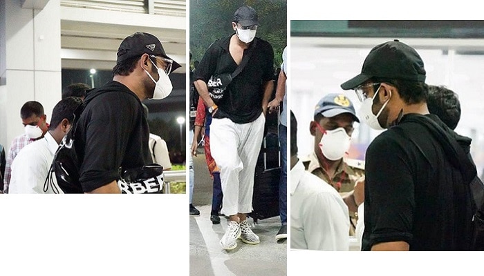 Prabhas wearing mask photos: కరోనావైరస్ ఎఫెక్ట్.. మాస్క్ ధరించిన ...