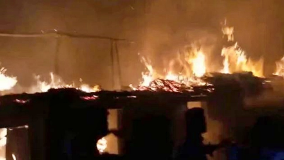 »A huge fire Accident in Vijayanagaram district | విజయనగరం జిల్లాలో ...