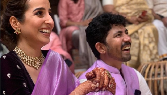 Karthik Kumar, Amrutha Srinivasan wedding pics, Singer Suchitra photos ...