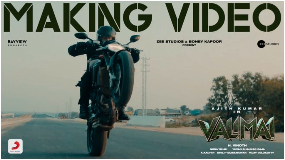 Ajith Kumar falls off a sports bike while Valimai shooting | బైక్‌పై ...