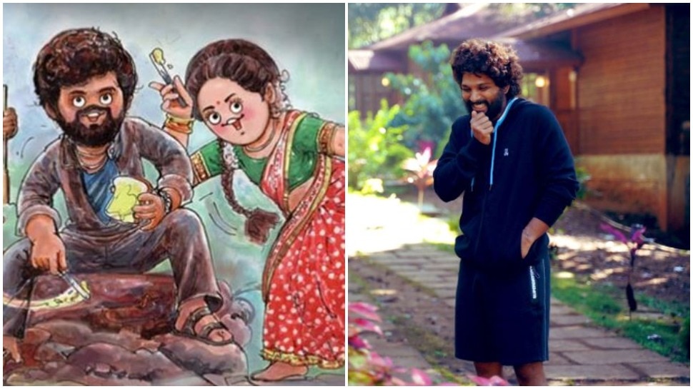 Allu Arjun replay to Dairy brand Amul over Pushpa cartoon | ఇక తన పేరు ...