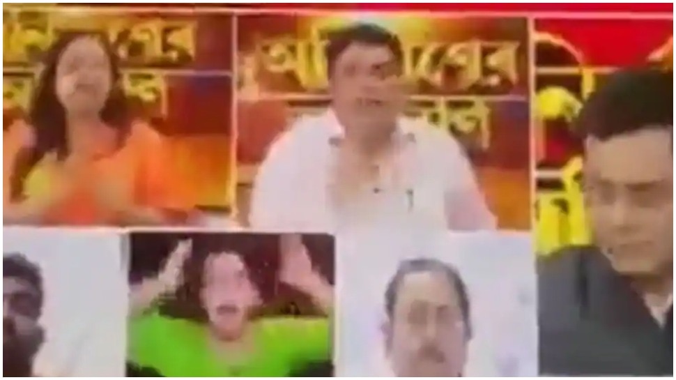 Roshni Ali dance on Live TV debate after not getting a chance to speak ...