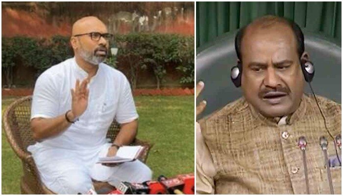 lok sabha speaker dials mp dharmapuri arvind enquires over recent ...