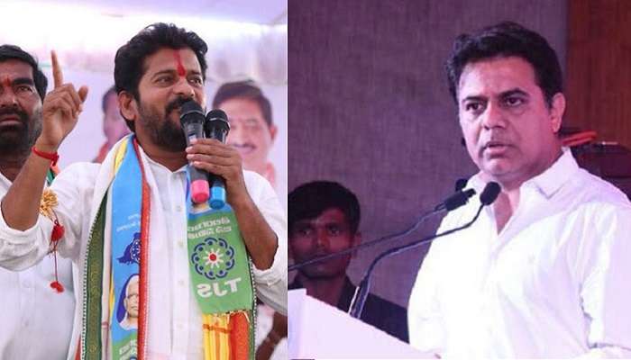 revanth reddy counter attack on minister ktr over telangana farmers ...