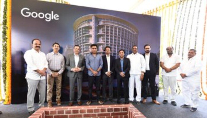 google largest campus in hyderabad second biggest after usa ktr laid ...