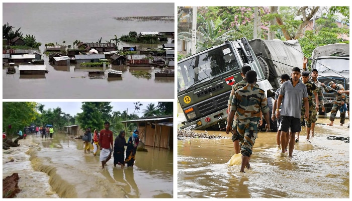 Floods in Assam wreaked havoc Situation Worsen death toll rises | Assam ...
