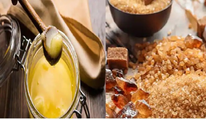 Health benefits and tips with ghee and sugar combination, helps to ...