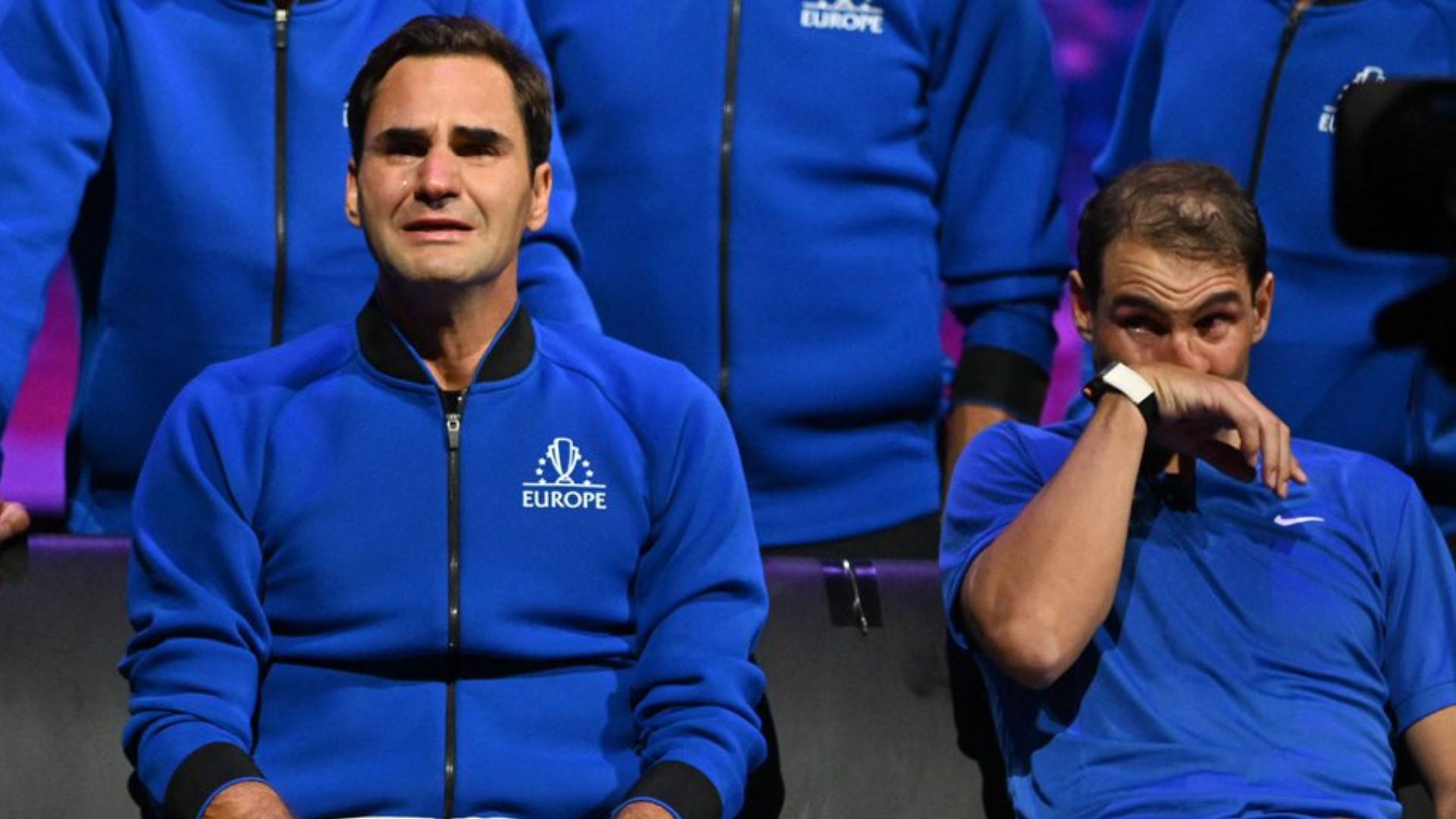 Federer-Nadal Crying: Rafael Nadal Can not hold back tears as Roger ...