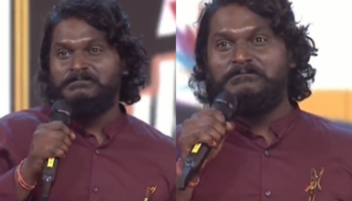 Pushpa Keshava Jagadish Pratap Bhandari Gets Emotional At SIIMA 2022 ...