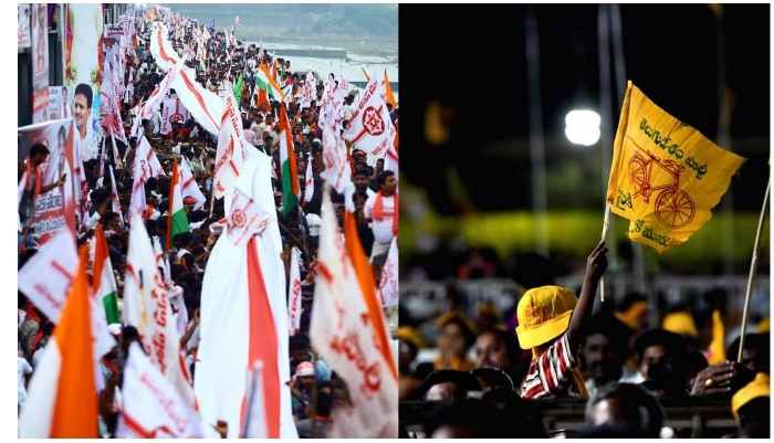 Janasena Flags Show In TDP Chief Chandrababu Palnadu Tour Create ...