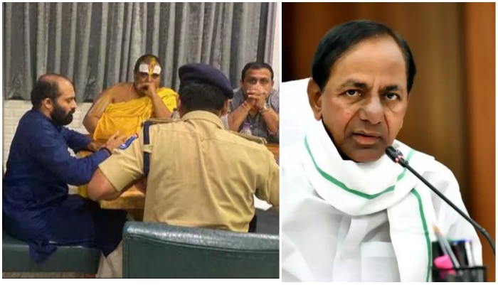 Telangana CM Kcr Press Meet Today Over Four Trs MLAS Bribe Episode ...