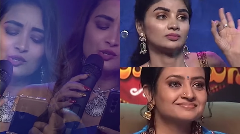 Ankitha Actress Nata Kumar and Bhanu Singing Performance in Sridevi ...