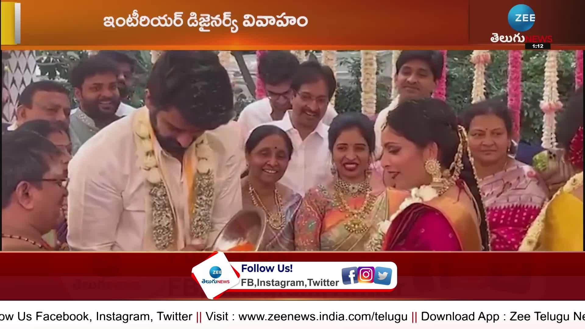 Tollywood naga shaurya got married interior designer anusha shetty in ...