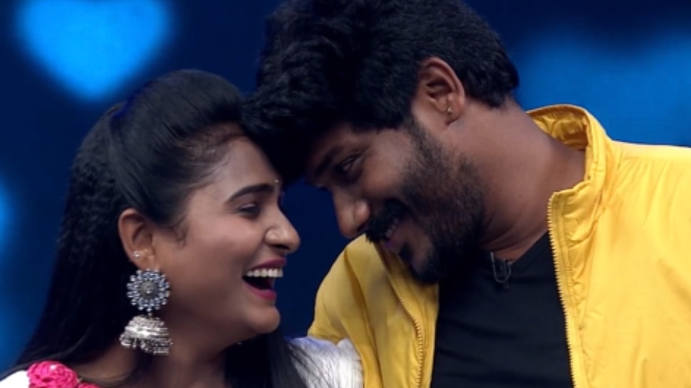 Bigg Boss RJ Surya and Aarohi Rao in adivaram with star maa parivaaram ...