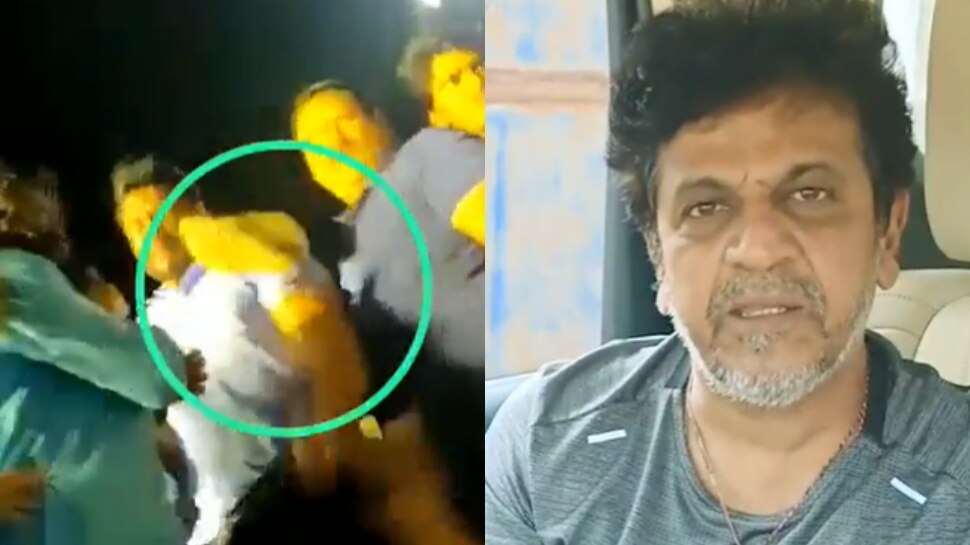 Shiva Rajkumar Video on Fans Throws Slipper on Kannada Star Darshan ...