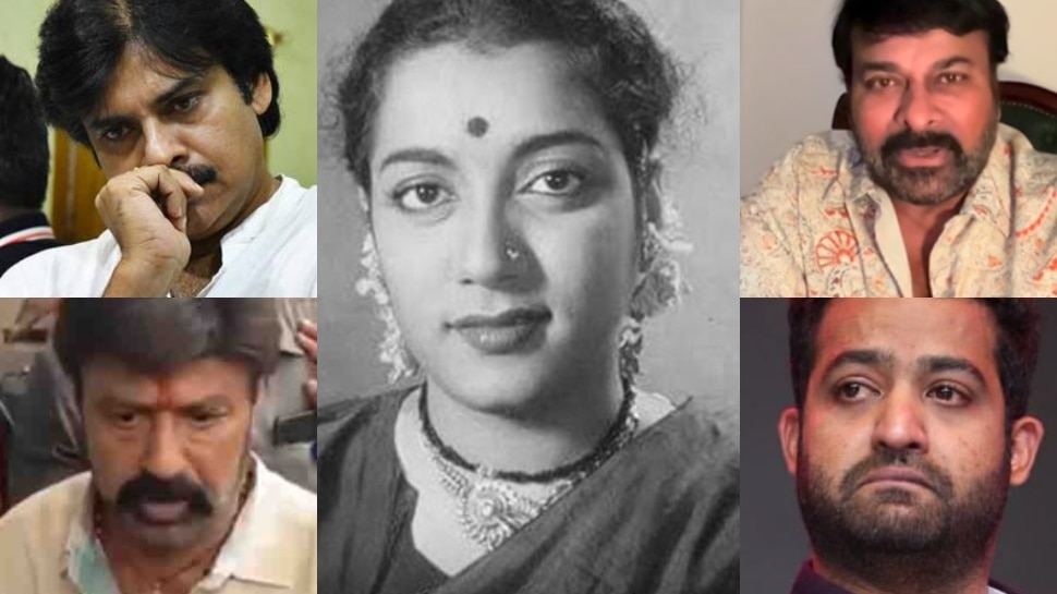 Chiranjeevi Balakrishna Pawan Kalyan Jr NTR Condolence to Jamuna Death | జమున మరణం.. చిరు ...