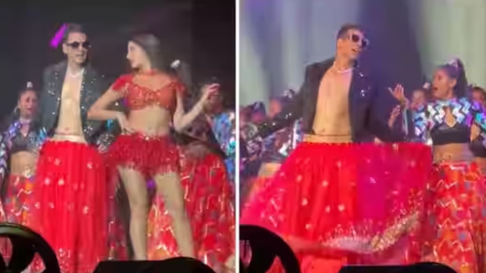 Akshay Kumar Lehenga: Akshay Kumar and Nora Fatehi Dance Performance in ... Akshay Kumar Lehenga: Akshay Kumar and Nora Fatehi Dance Performance in ...