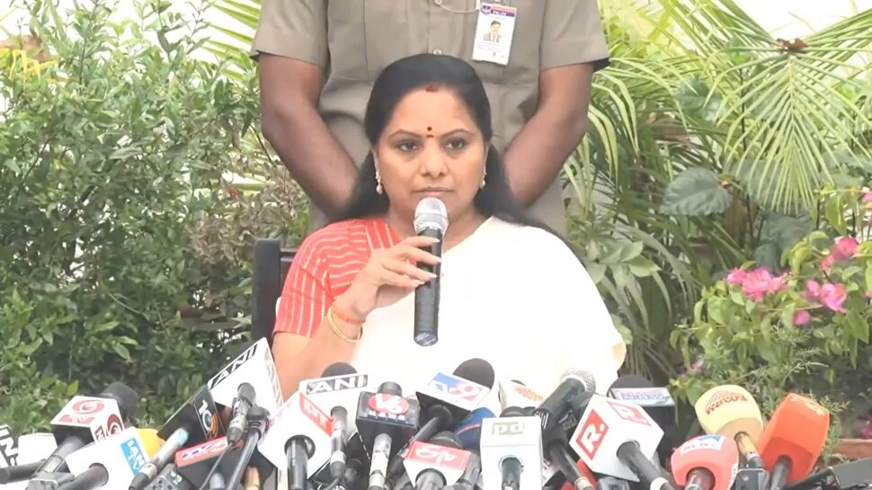 BRS mlc kalvakuntla kavitha responds over ed notices on delhi liquor scam | ప్రెస్‌మీట్ లైవ్ ...