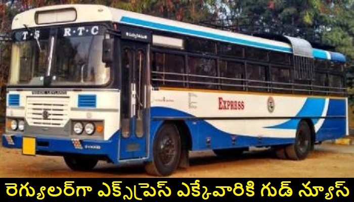 TSRTC offering bus pass in express busses for regular commuters based ...