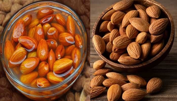 Health tips and precautions of eating almonds, how to eat almonds raw ...