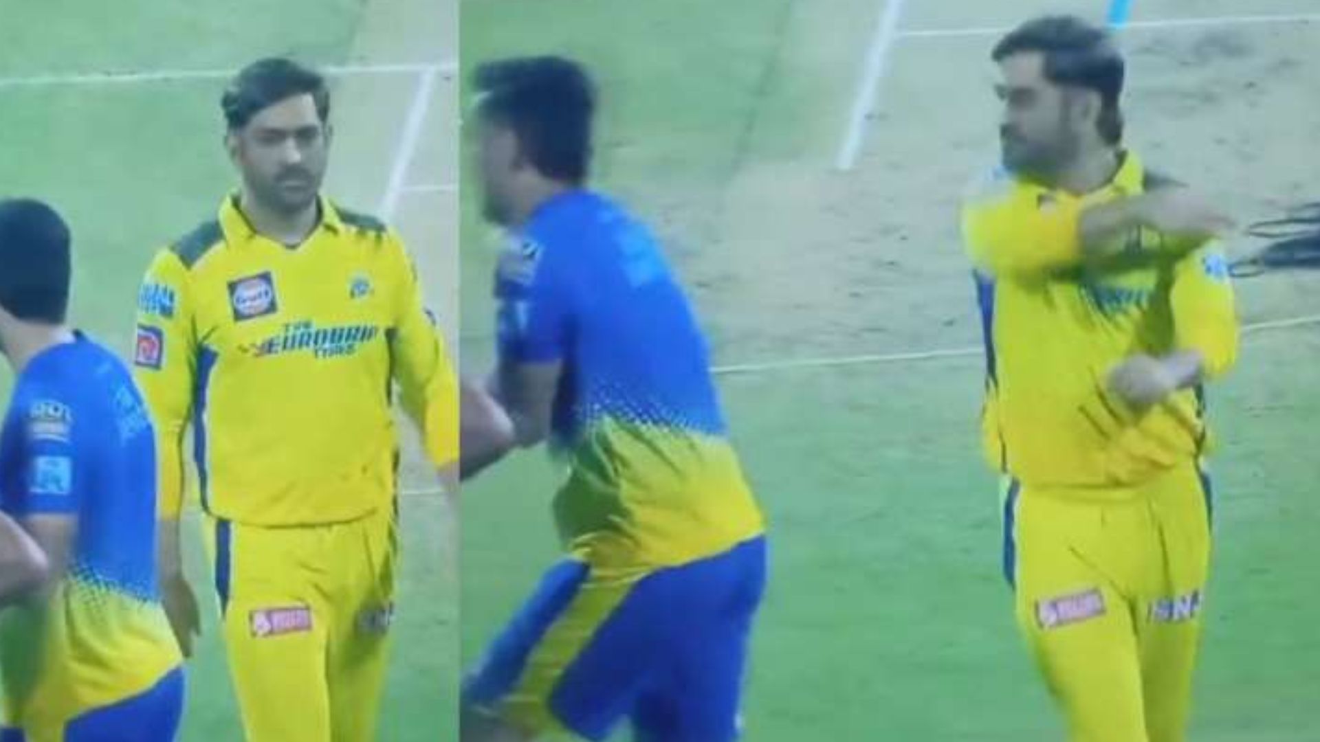 CSK vs DC IPL 2023: Chennai Super Kings Captain MS Dhoni teased Pacer ... CSK vs DC IPL 2023: Chennai Super Kings Captain MS Dhoni teased Pacer ...