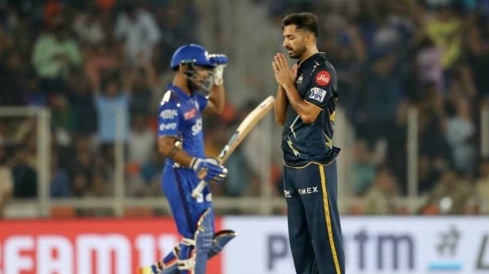 GT vs MI Highlights Qualifier 2 IPL 2023 mohit sharma takes 5 wicket haul against mumbai indians ...