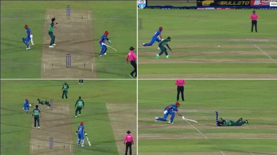 AFG vs PAK 1st Odi Highlights Comedy Of Errors Is pakistan bad fielding ...