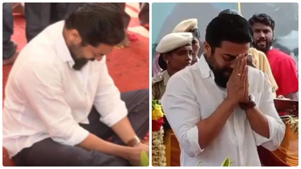 Watch: Hero Suriya in tears as he pays tribute to Actor-politician ...