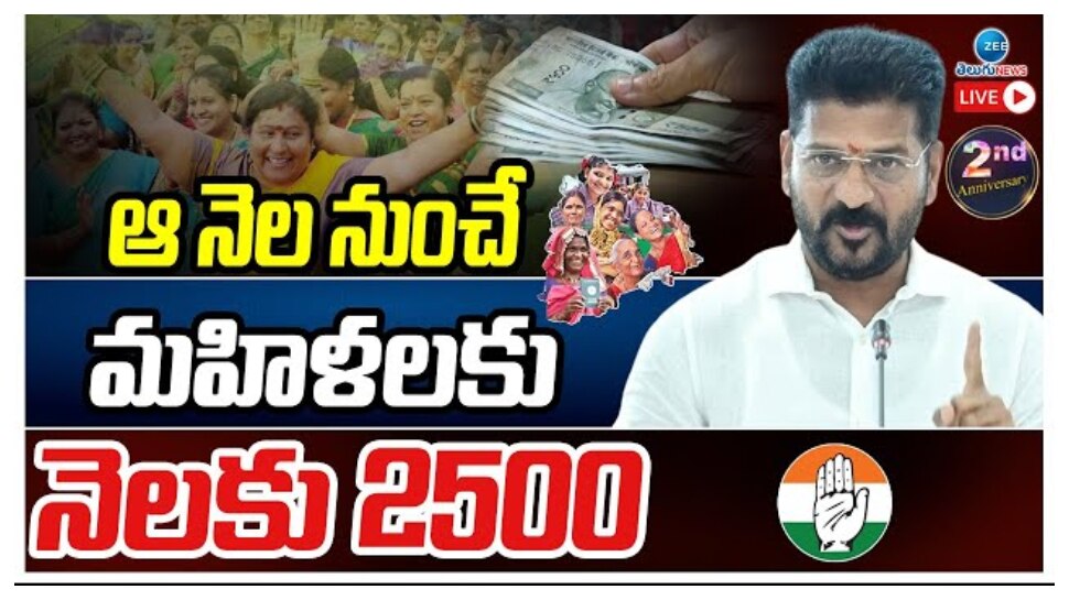 congress govt key update on Mahalakshmi scheme for ladies | Mahalakshmi ...