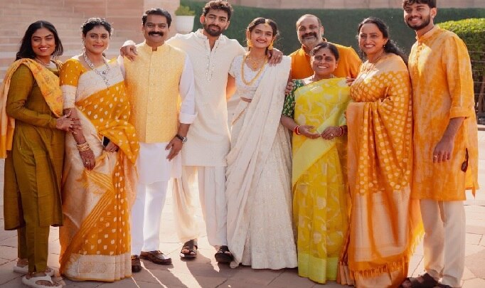 Andhra pradesh congress president ys sharmila son ys rajareddy wedding ...