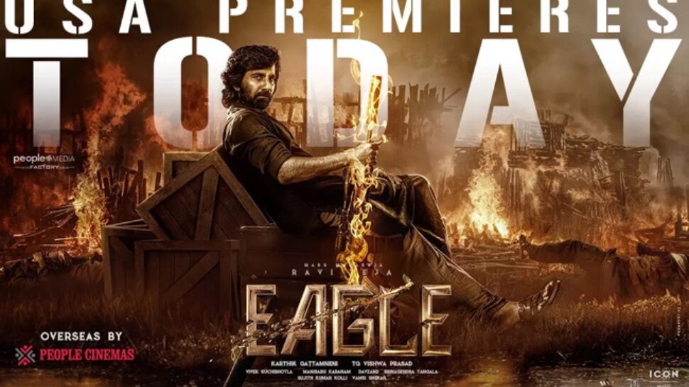 Ravi Teja Eagle movie number one trending in amazon prime ta | Ravi ...