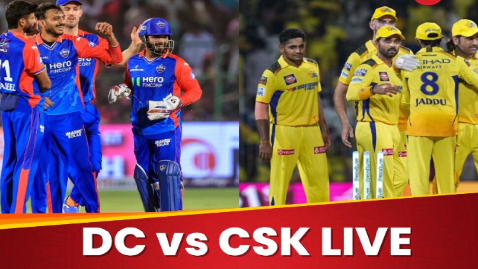 IPL 2024, DC vs CSK Live Score: Delhi Capitals win toss, Opt to Bat Against Chennai Super Kings ...