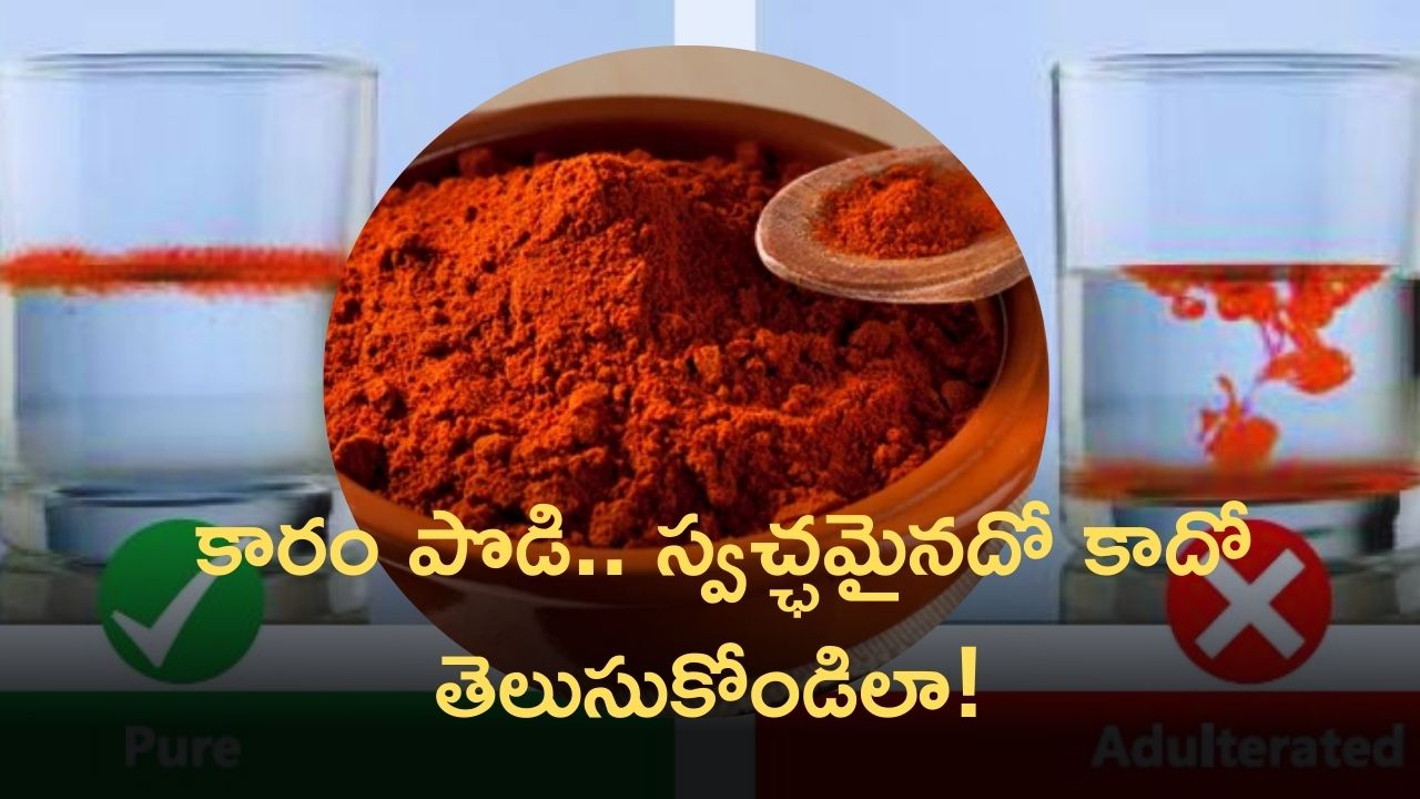 Find Out Whether The Chilli Powder You Use At Home Is Pure Or Not ...