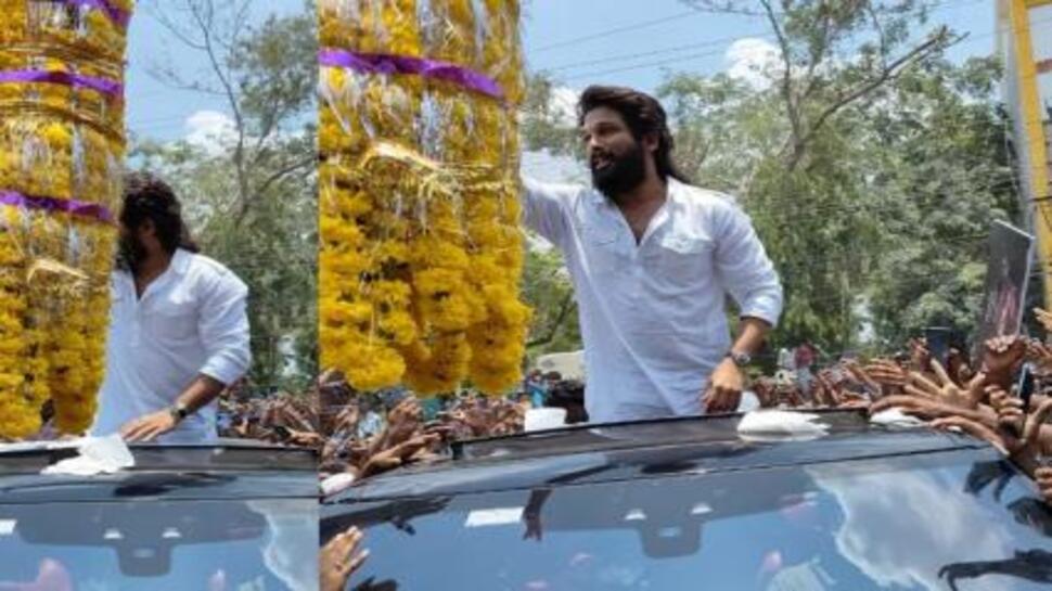 Allu Arjun supports YSRCP MLA Shilpa Ravichandran Reddy in AP elections ...