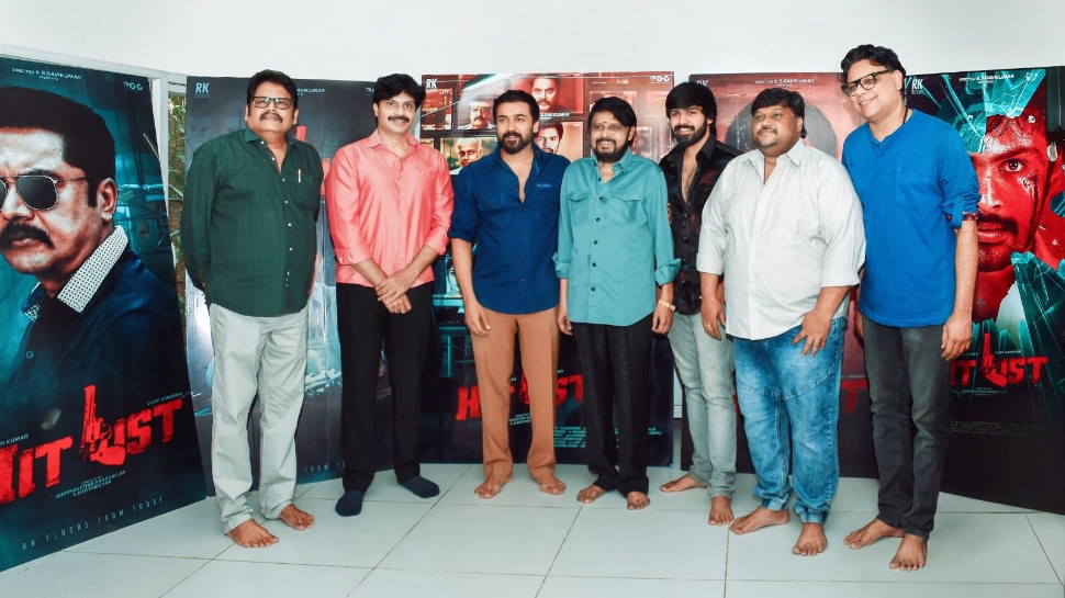 Hit list movie teaser launched by versatile Tamil hero Surya here are ...