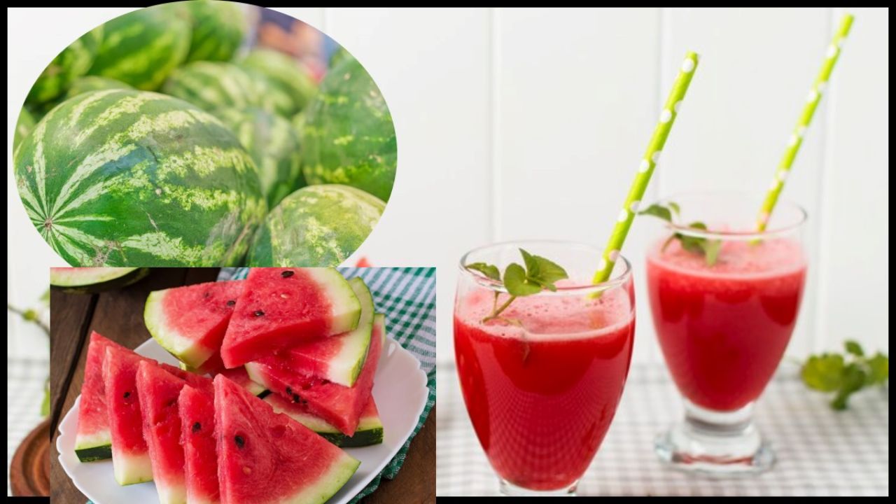 Watermelon Juice Benefits And Making Process | Watermelon Juice ...