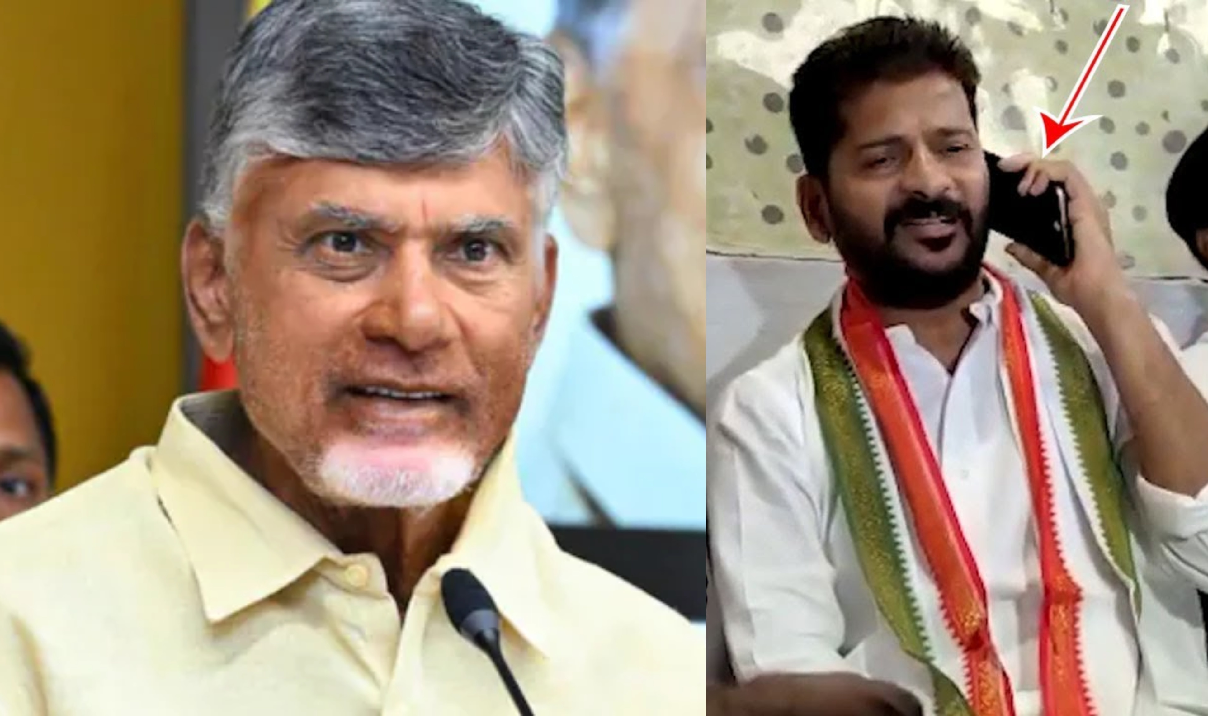 Revanth Reddy Phone Call To Chandrababu Naidu Amid Dilemma Joining In NDA Or INDI Alliance Rv ...