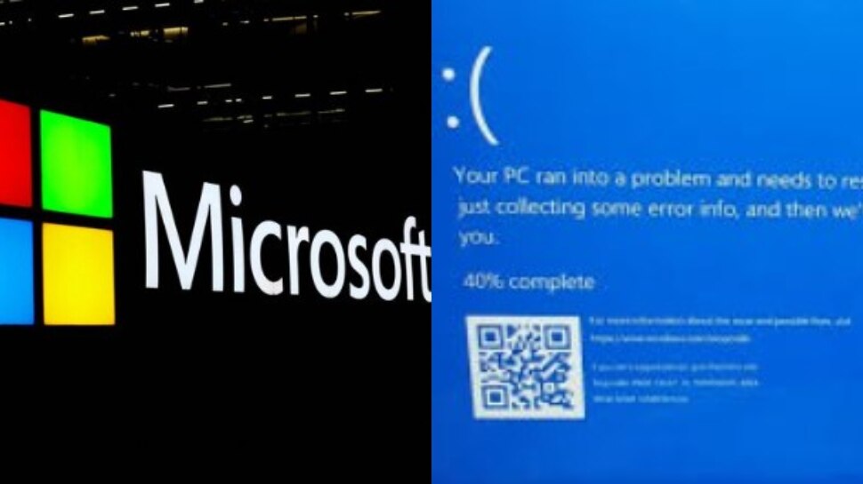 Microsoft outage microsoft windows computers leading to blue screen of ...