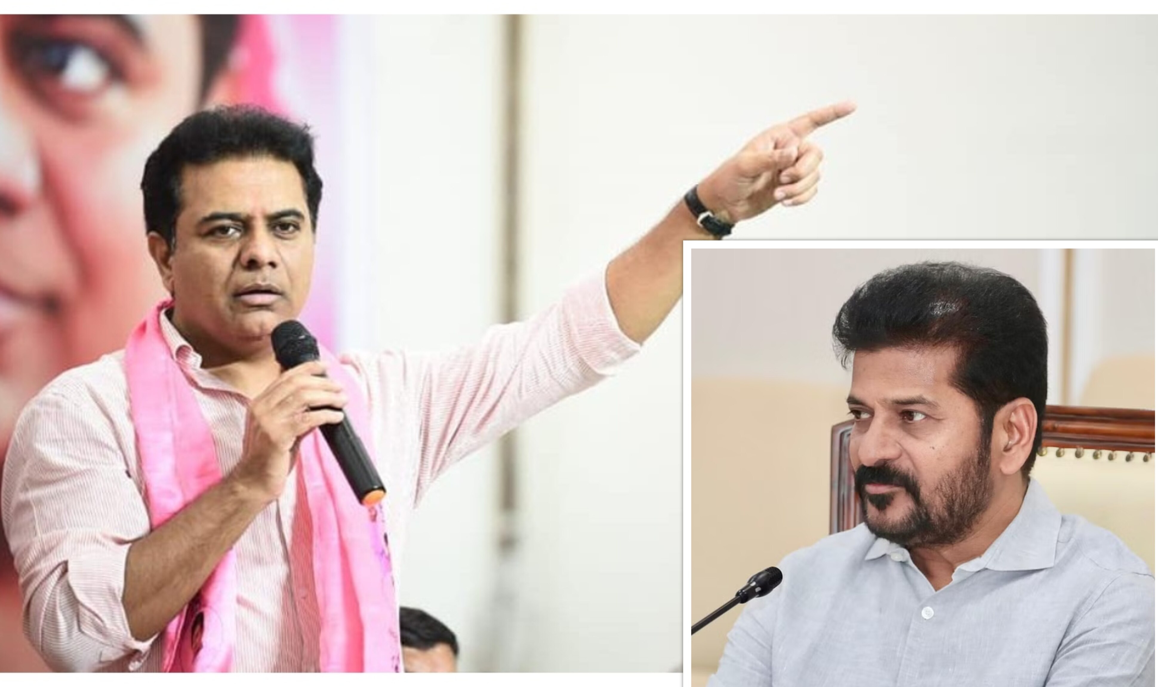 KT Rama Rao Fire On Revanth Bhatti Vikramarka Abused Words Sabitha ...