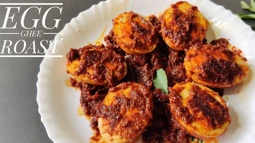 Egg Ghee Roast Recipe Very Easy And Simple To Make | Egg Ghee Roast ...