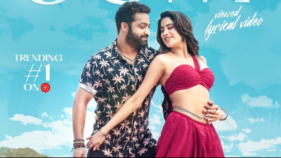 jr ntr Janhvi Kapoor devara movie 2nd Song another record in youtube ...