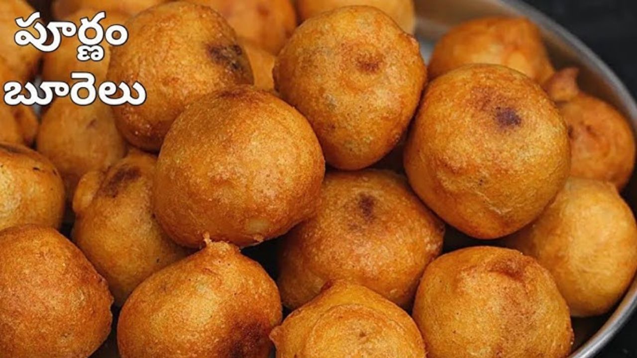 Poornam Boorelu Most Top Rated Sweet In Varalakshmi Vratham | Poornam ...