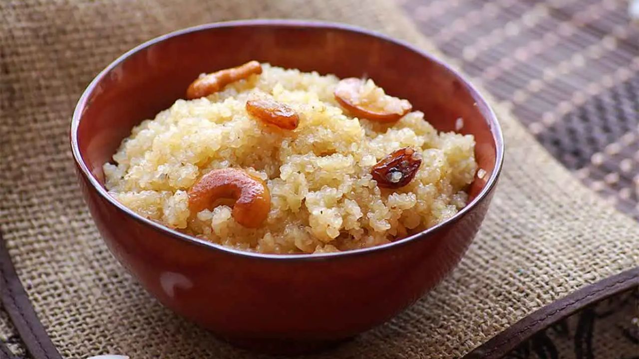 Godhuma Rava Sweet Recipe In Ten Minutes | Godhuma Rava Sweet Recipe ...
