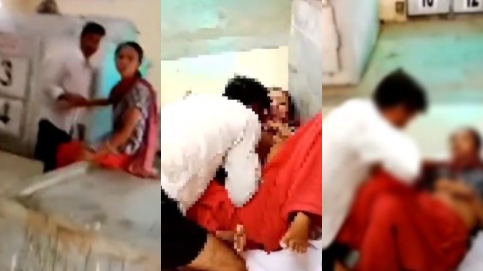 Uttar Pradesh noida postmortem house obscene romance video goes viral pa|Noida post mortem room ...