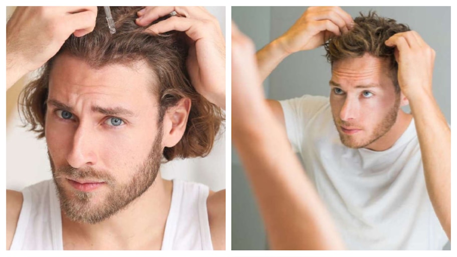 Use these 5 oils for men to grow strong and healthy hair| Men Hair Care ...