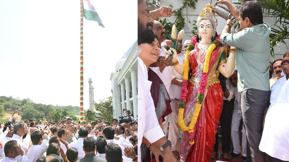 KTR Sensational Challenge We Will Remove Rajiv Gandhi Statue No One ...