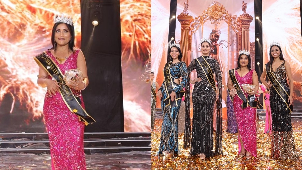 Sushma Thodeti emerged as the third runner-up in UMB Pageant Mrs India ...